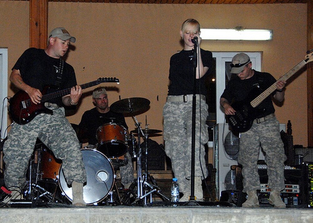 DVIDS - News - Army Rock Band Plays for ISAF Troops