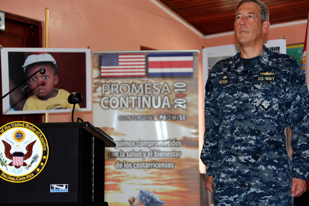 DVIDS - News - Costa Rica Embraces Continuing Promise 2010 at Opening ...