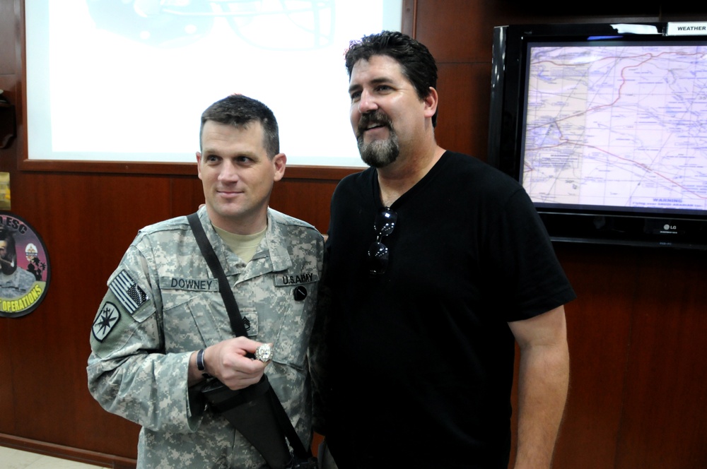 DVIDS - News - Sports show host and athletes visit Joint Base Balad