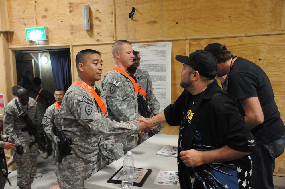 DVIDS - News - Warriors receive comic relief on deployment