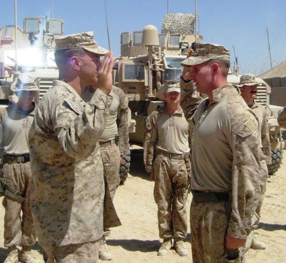 DVIDS - Images - EOD Marine re-enlists in Marjah