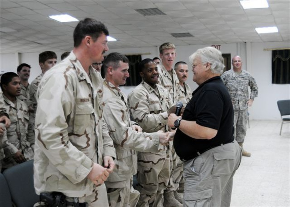 DVIDS - News - Vietnam Veteran inspires service members at COB Adder