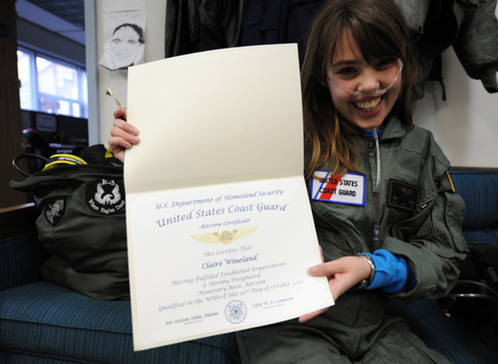 DVIDS - News - Coast Guard Air Station Sitka makes Californian girl's ...