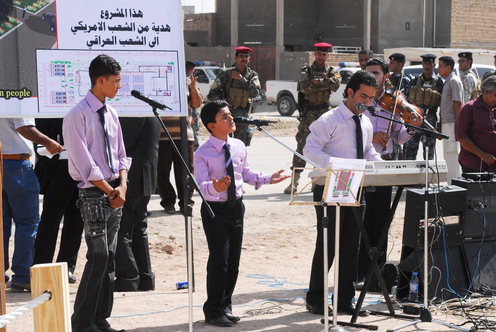 DVIDS - News - US, Iraqis to commemorate friendship with community hall ...