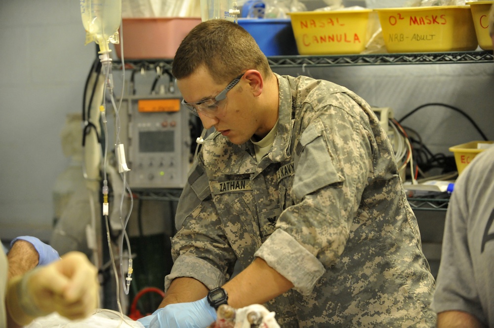 DVIDS - News - U.S. Army, Navy medics treat Afghan burn victim