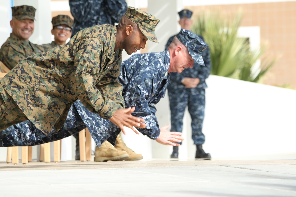DVIDS - News - Top enlisted sailor visits MCAGCC