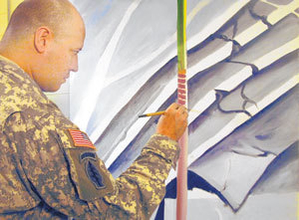 DVIDS - News - Face of Defense: Army Artist Captures Life on Canvas