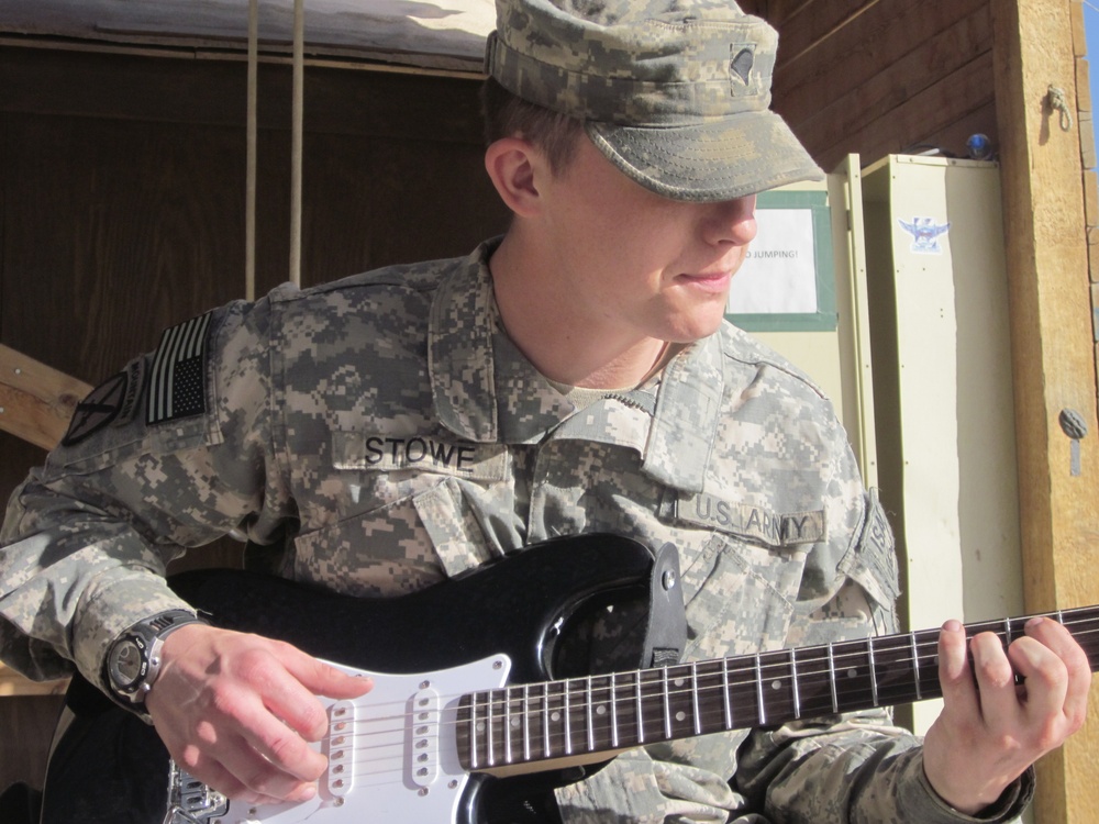 DVIDS - News - TF Knighthawk Soldier prepares for recording contract ...