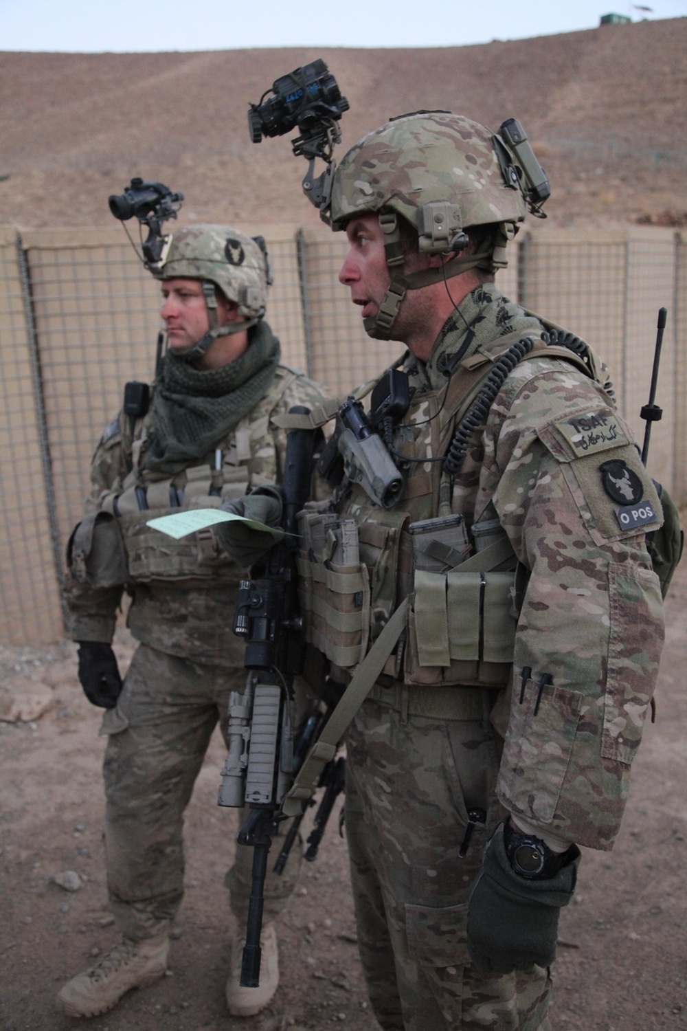 DVIDS - Images - Red Horse Troop preps for Night Patrol [Image 7 of 7]