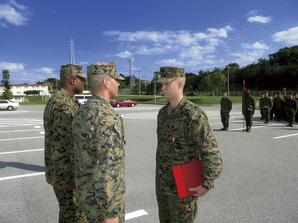 DVIDS - Images - Marine honored for heroism, courage