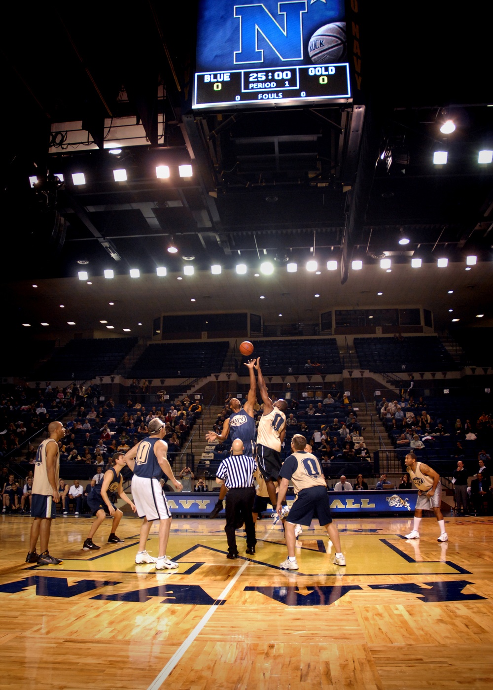 DVIDS - Images - Naval Academy basketball game [Image 1 of 2]