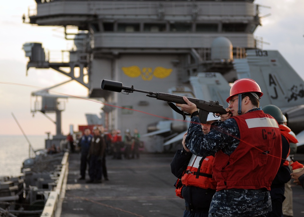 DVIDS - Images - USS George H.W. Bush action [Image 1 of 6]