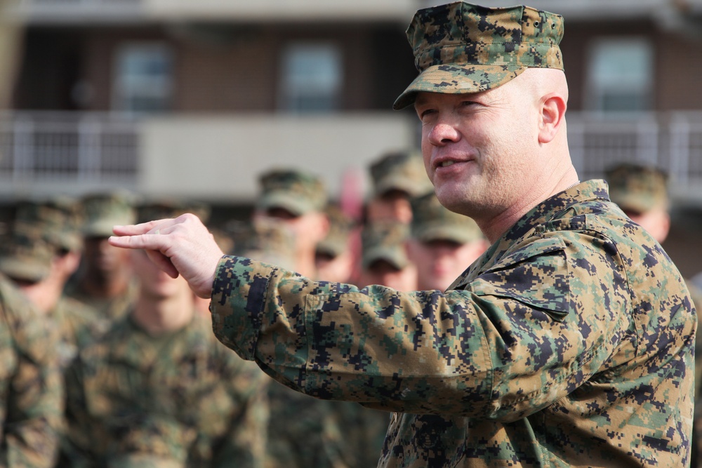 DVIDS - Images - 22nd MEU Marines Recieve Honors [Image 1 of 7]