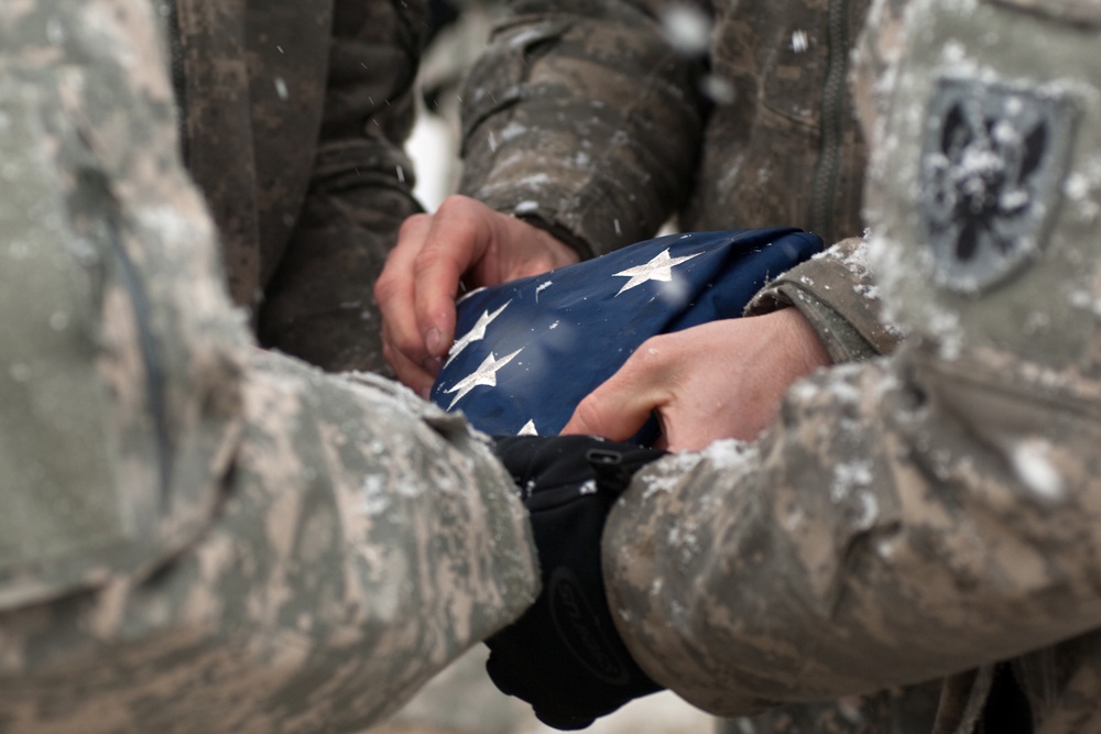 DVIDS - News - New York’s Ground Zero flag brings coalition troops together