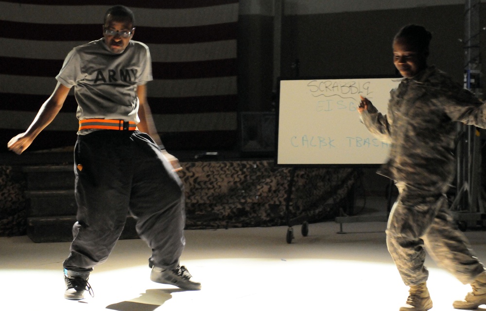DVIDS - News - ‘Busting the move’ with ESC hosted dance