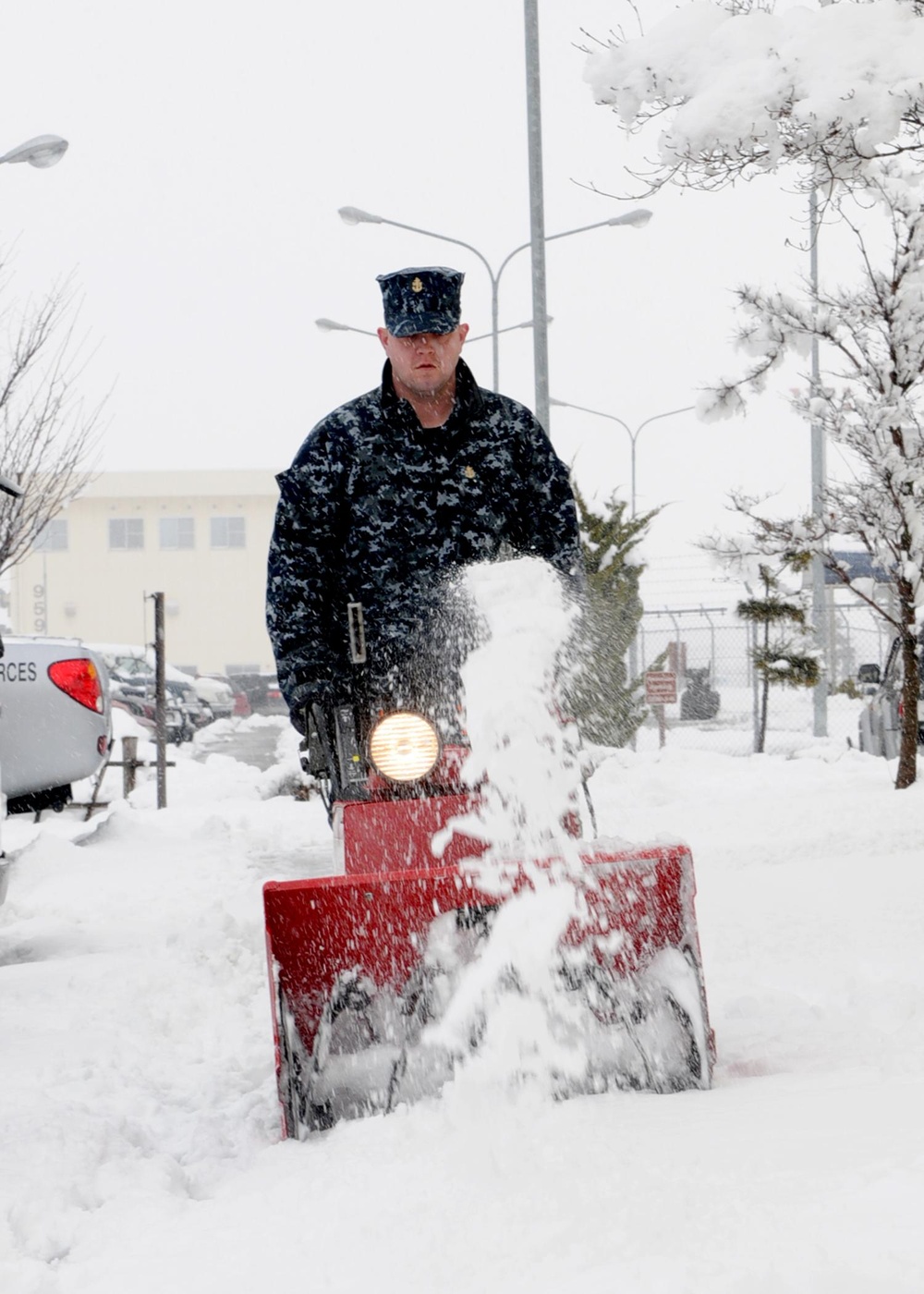 DVIDS - Images - Despite Heavy Snow, Naval Air Facility Misawa Conducts ...