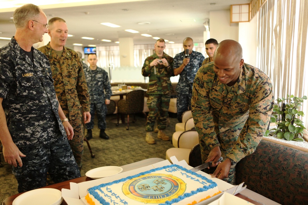 DVIDS - News - Navy chiefs celebrate 118th birthday at Yokota