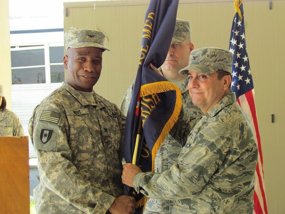 DVIDS - Images - Task Force MED-E change of command ceremony [Image 4 of 5]