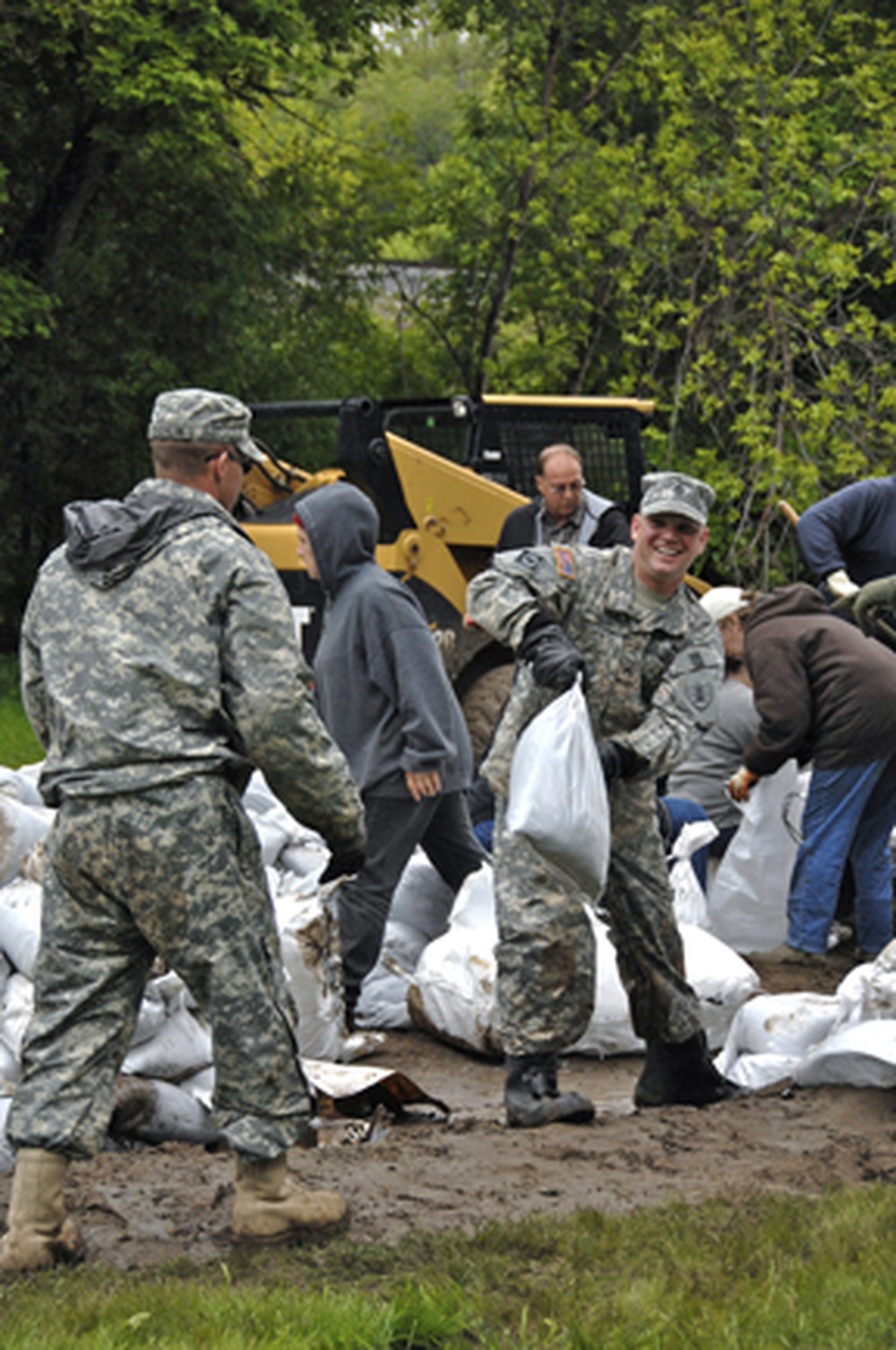 DVIDS - News - Memorial Day Remembered as Sandbag Operations Continue