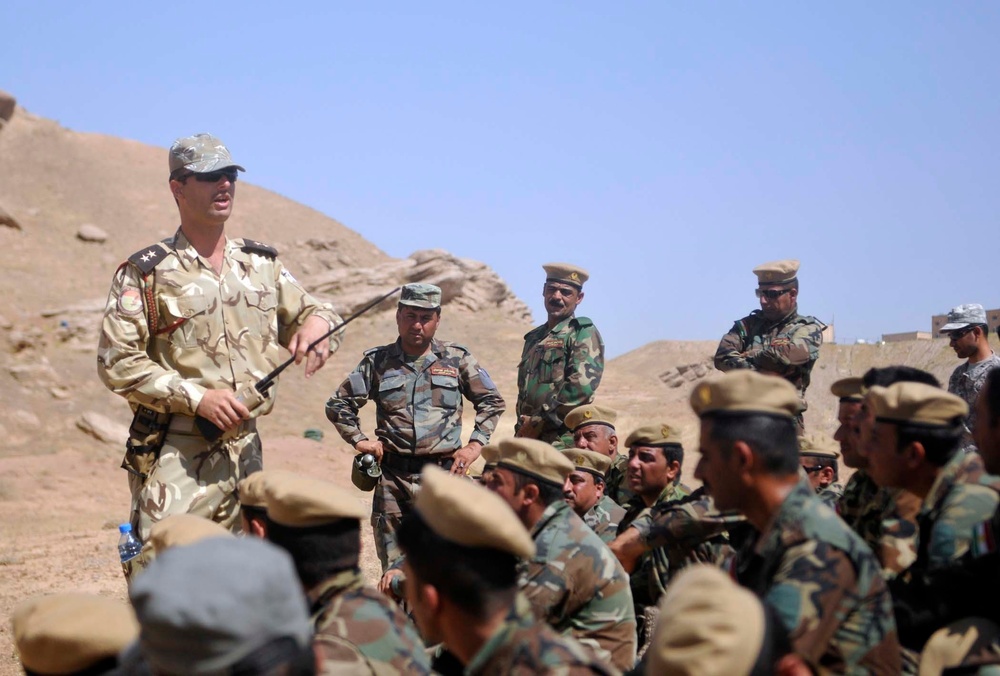 DVIDS - News - Kurdish Regional Guard Brigade conduct fire team ...