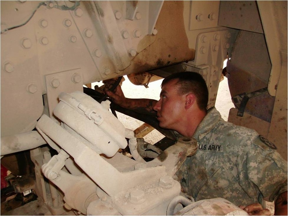 DVIDS - News - ‘Road Warrior’ mechanic becomes dad, sergeant