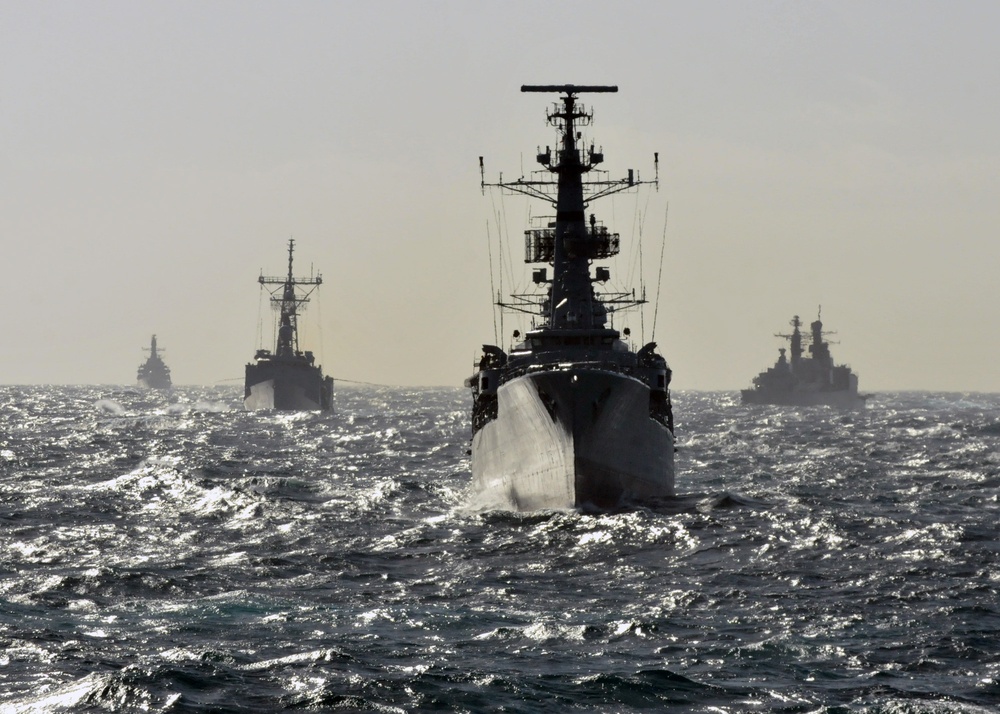 DVIDS - Images - USS Thach action [Image 2 of 3]