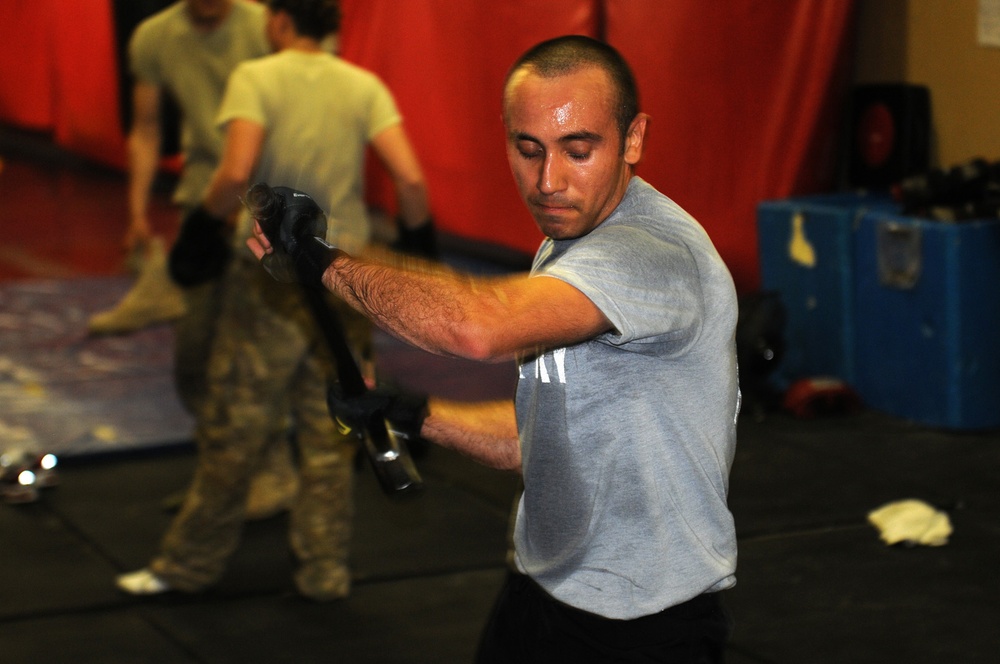 DVIDS - News - Deployed soldier sets sights on boxing ring