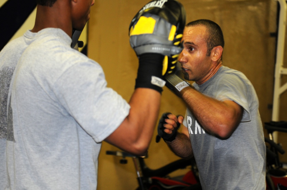 DVIDS - News - Deployed soldier sets sights on boxing ring