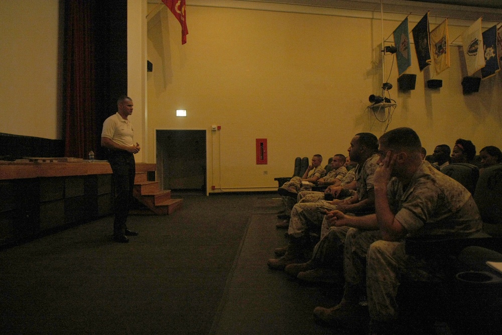 DVIDS - News - MSG team briefs aboard the depot