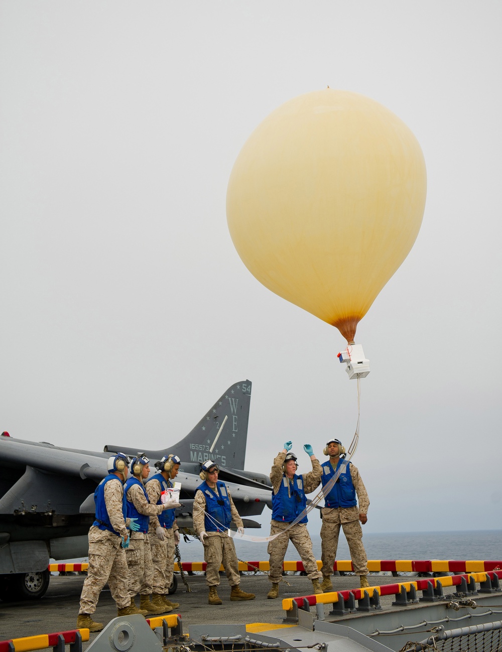 DVIDS - News - MEU launches communications balloon