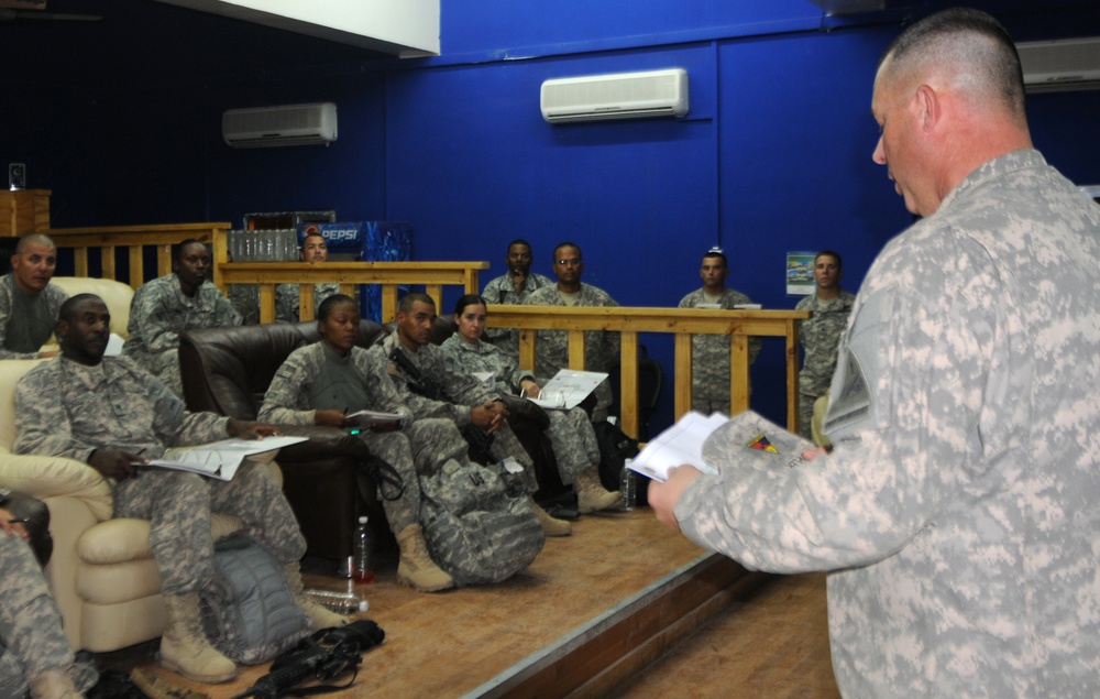 DVIDS - News - 4th AAB, 1st Armd. Div. command sergeant major visits ...