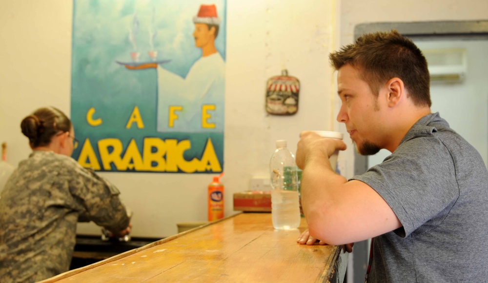 DVIDS - News - Coffee spot provides caffeine, comfort and sanctuary to ...