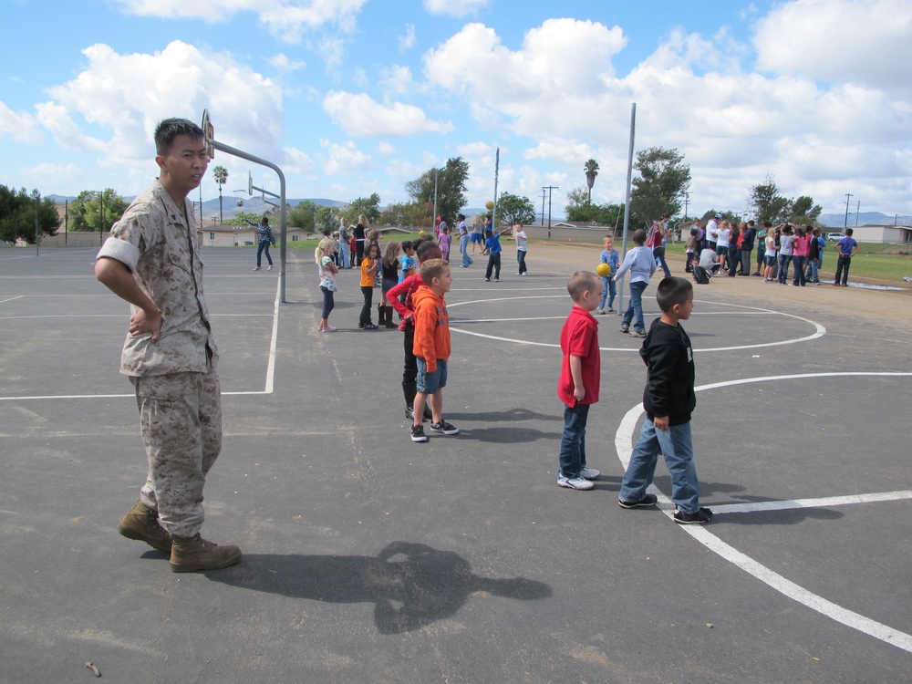 DVIDS - News - Let’s Play, Marines volunteer with students during recess