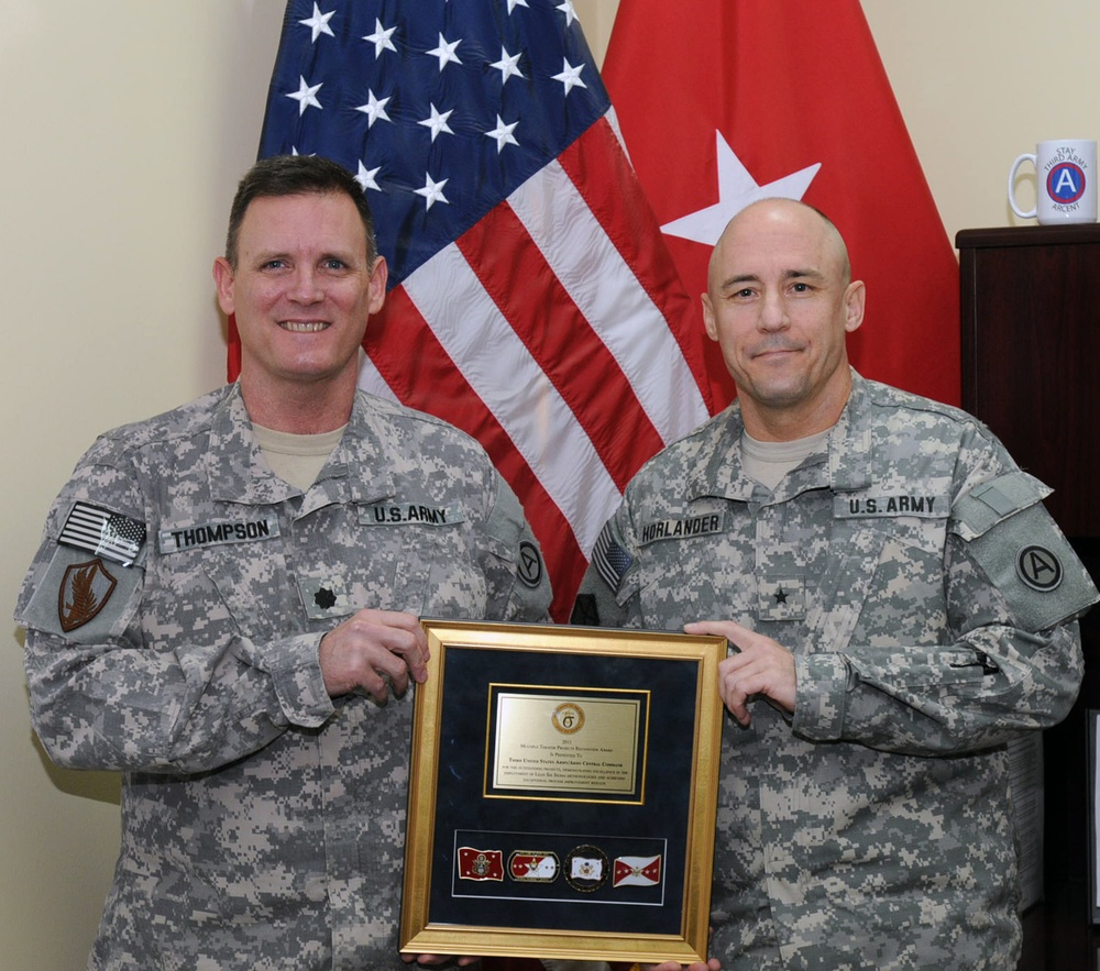 DVIDS - News - Third Army wins second straight Department of the Army award