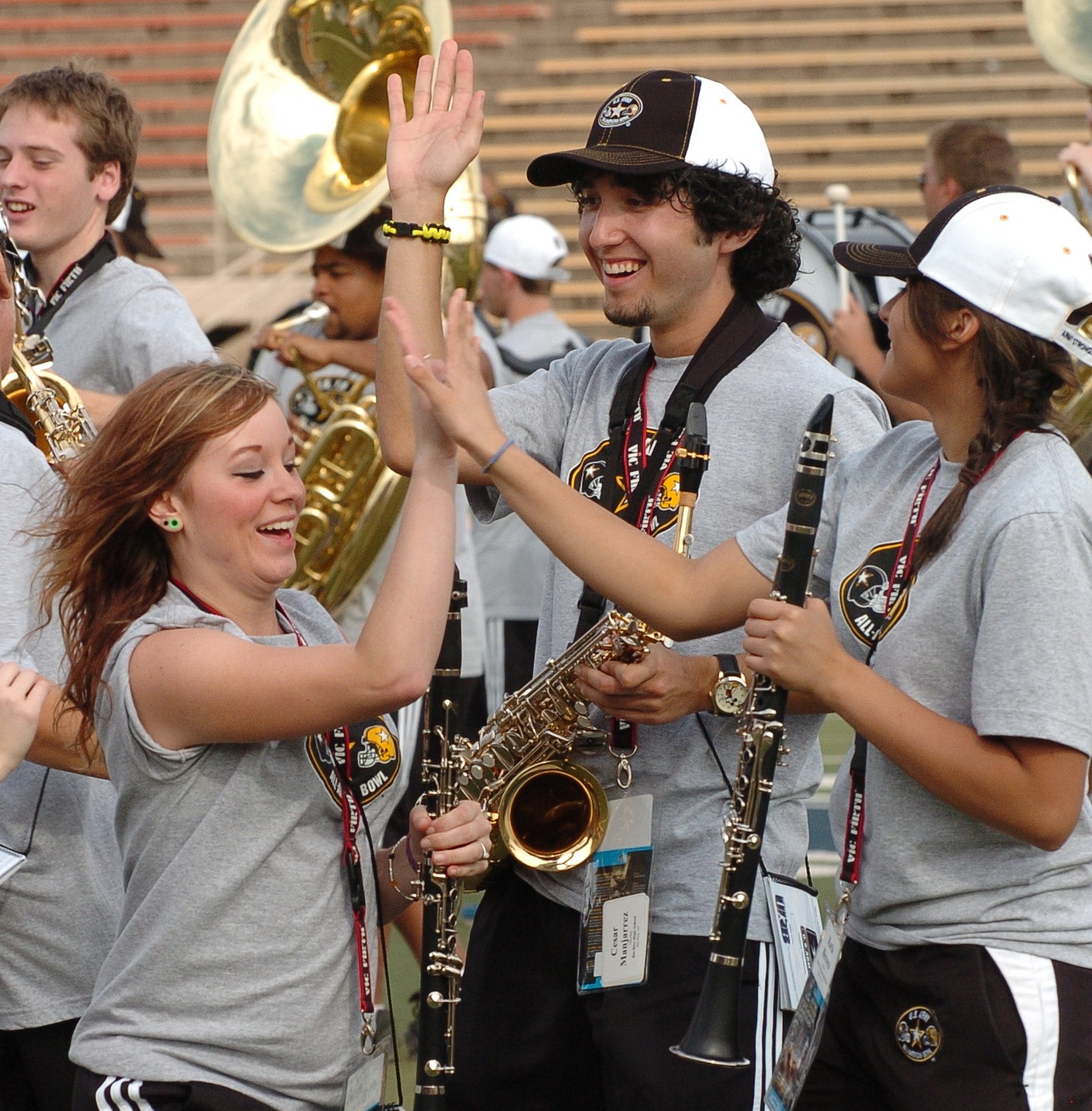 High School Band Practice
