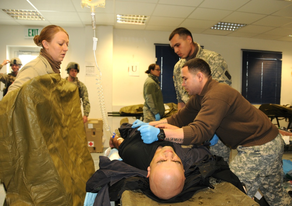 DVIDS - Images - US Army 557th Medical Company training, rotation 12-04 ...