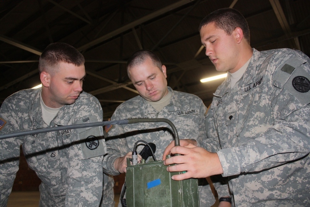 DVIDS - Images - Radio training: 1194th soldiers train on proper setup ...