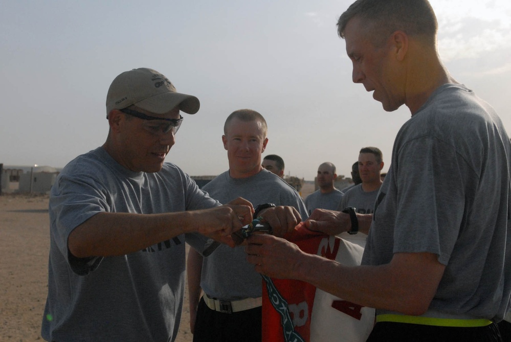 DVIDS - Images - Stallion unit receives safety streamer