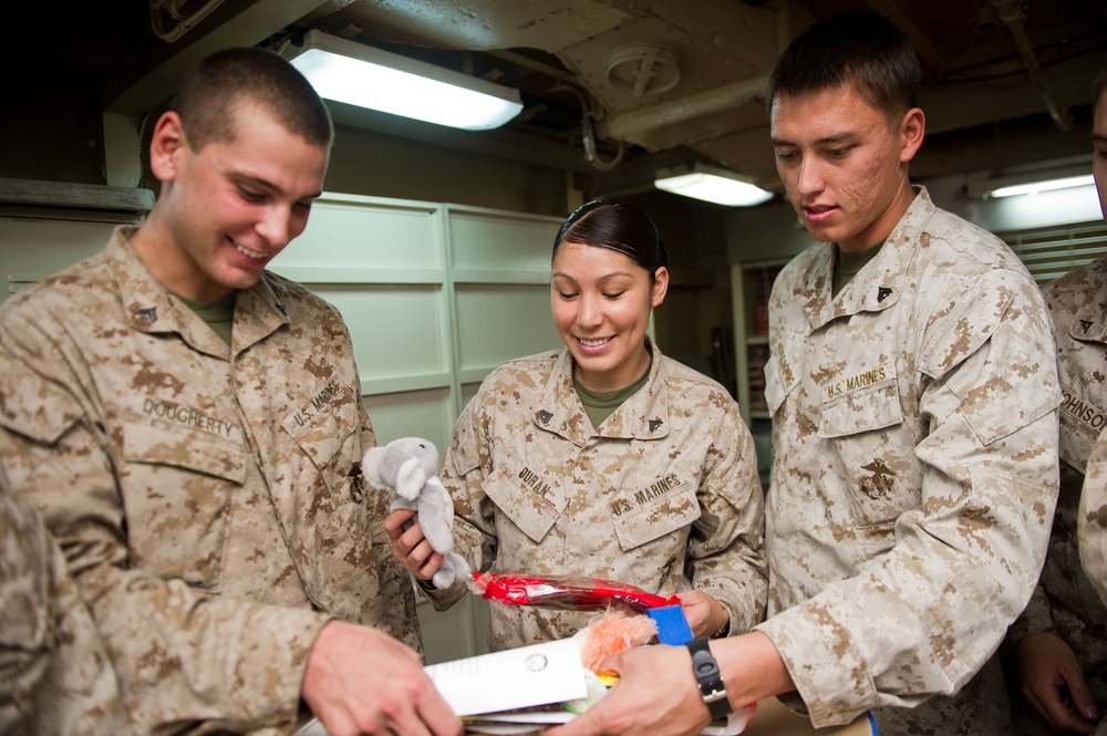 DVIDS - Images - Marines receive care packages