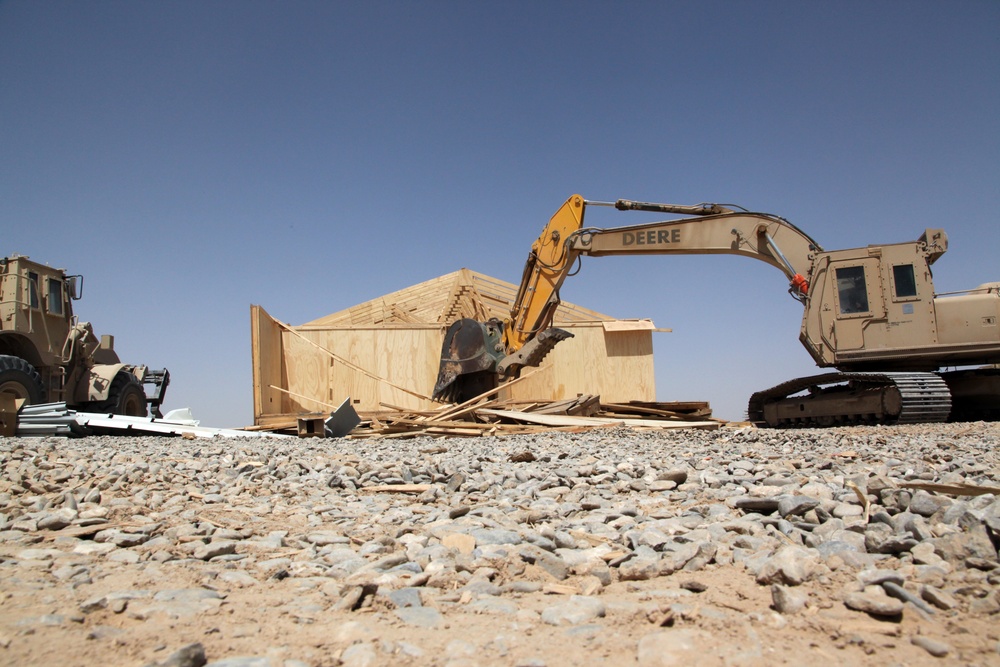 DVIDS - Images - Demolition on Camp Delaram II [Image 1 of 2]