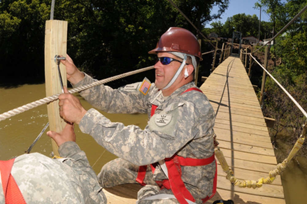 DVIDS - News - Guardsmen restore footbridge access in Fort Ransom