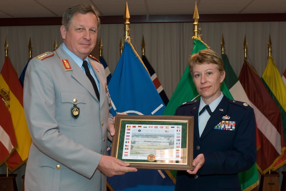 DVIDS - Images - SHAPE commendation awards [Image 2 of 15]