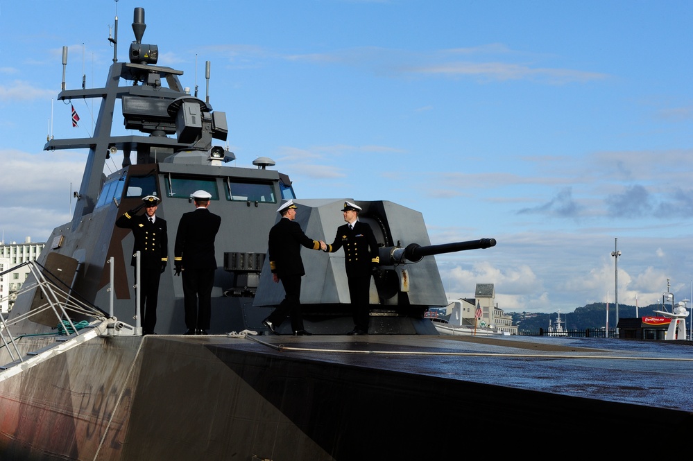 DVIDS - Images - Greenert arrives in Norway [Image 1 of 9]