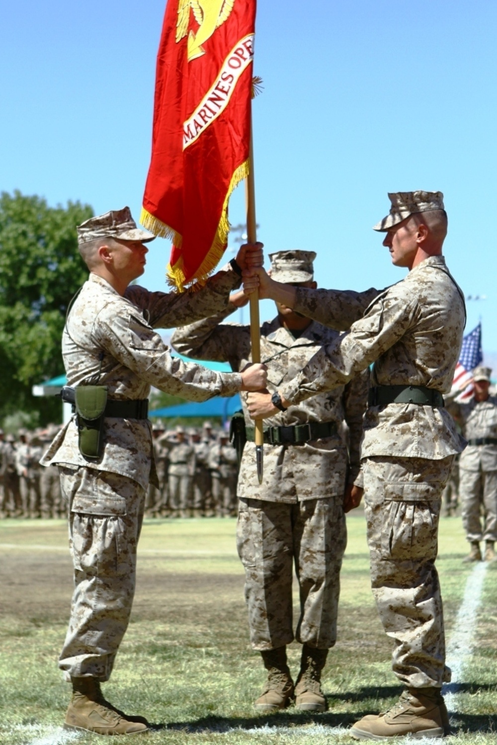 DVIDS - Images - 3rd Bn., 7th Marines receives new commander [Image 1 of 2]
