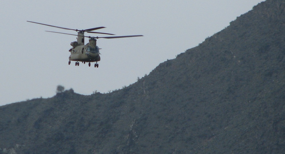 DVIDS - Images - Chinook landing [Image 2 of 6]