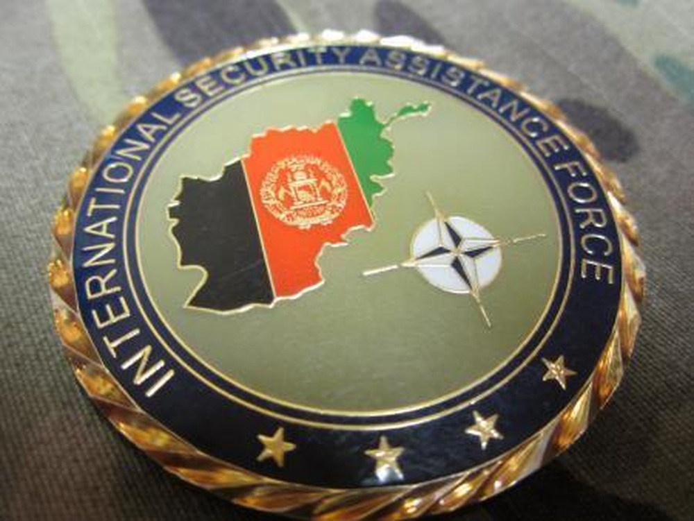 DVIDS - News - Soldiers get ‘coined’ by ISAF commander at Spin Boldak