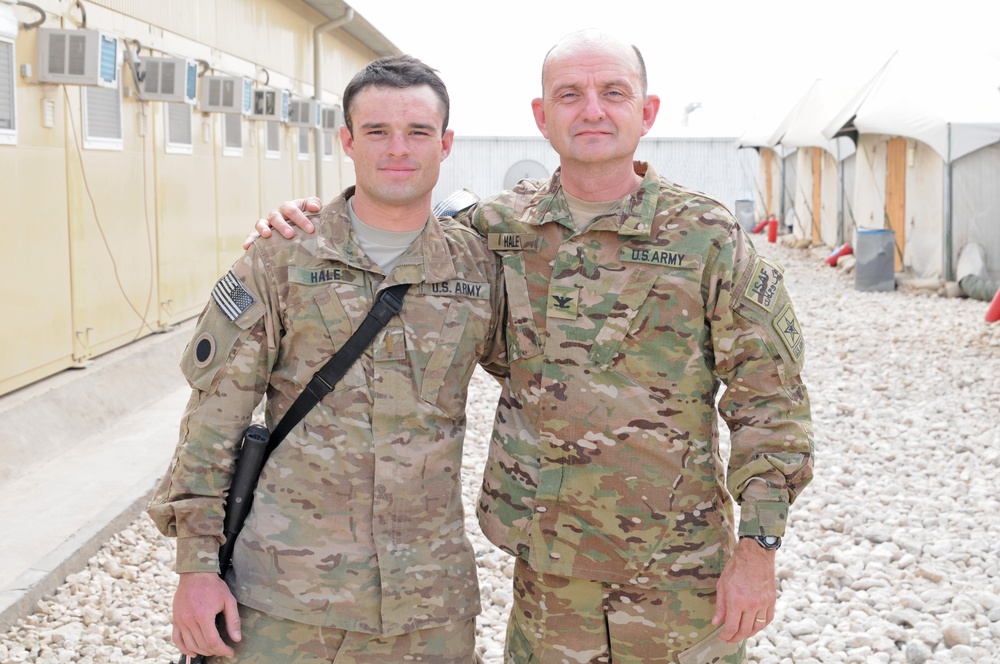 DVIDS - News - Deployment brings father-son reunion