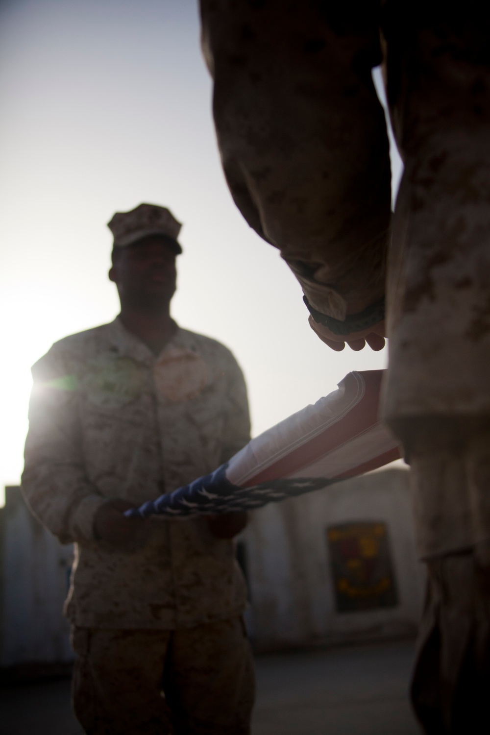 DVIDS - Images - Evening Colors Ceremony on FOB Jackson for the victims ...