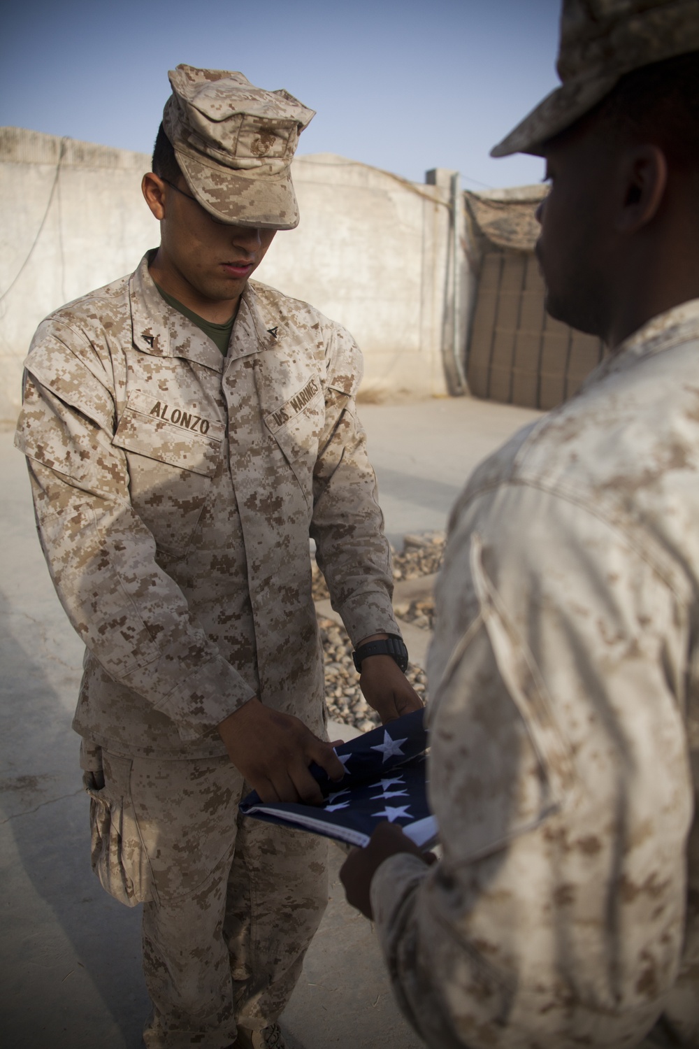 DVIDS - Images - Evening Colors Ceremony on FOB Jackson for the victims ...