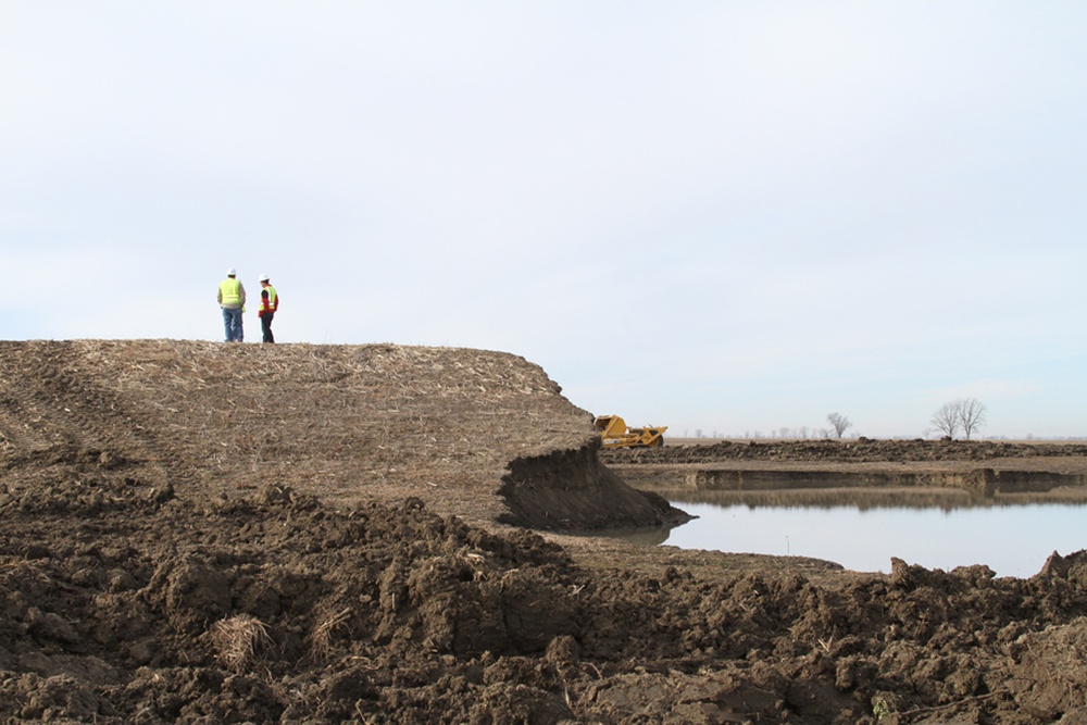 DVIDS - News - Level of protection restored to flood-damaged levees